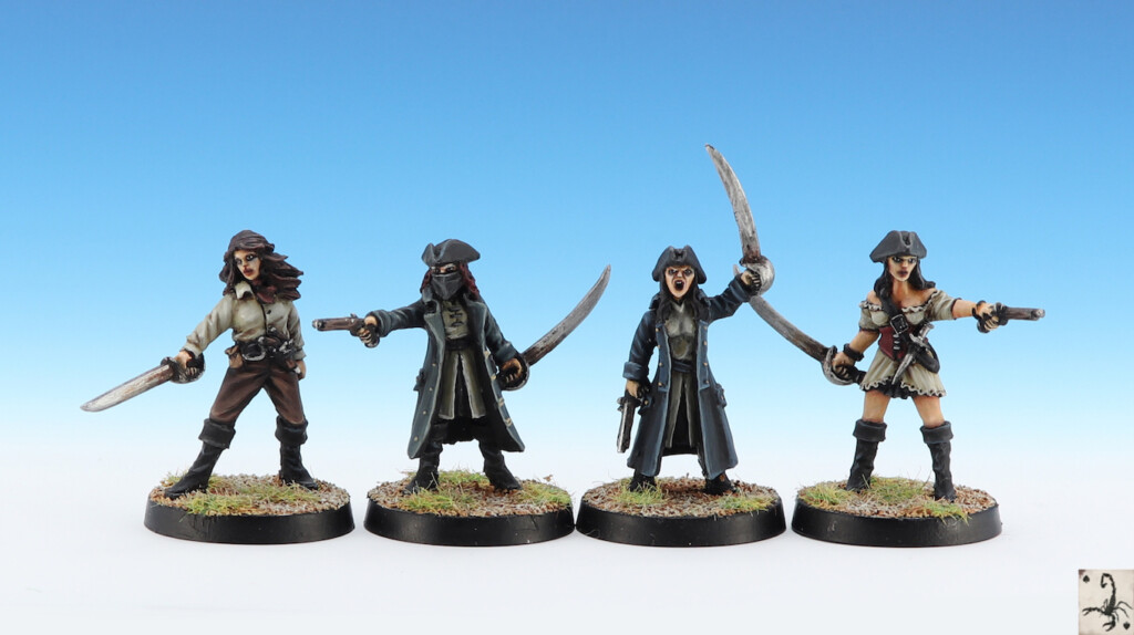 Undead Pirates 4 | Black Scorpion Miniatures