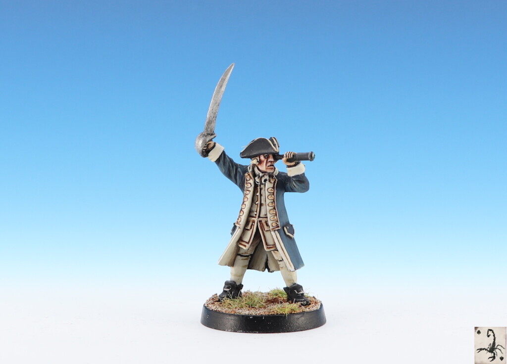 Royal Navy Captain | Black Scorpion Miniatures