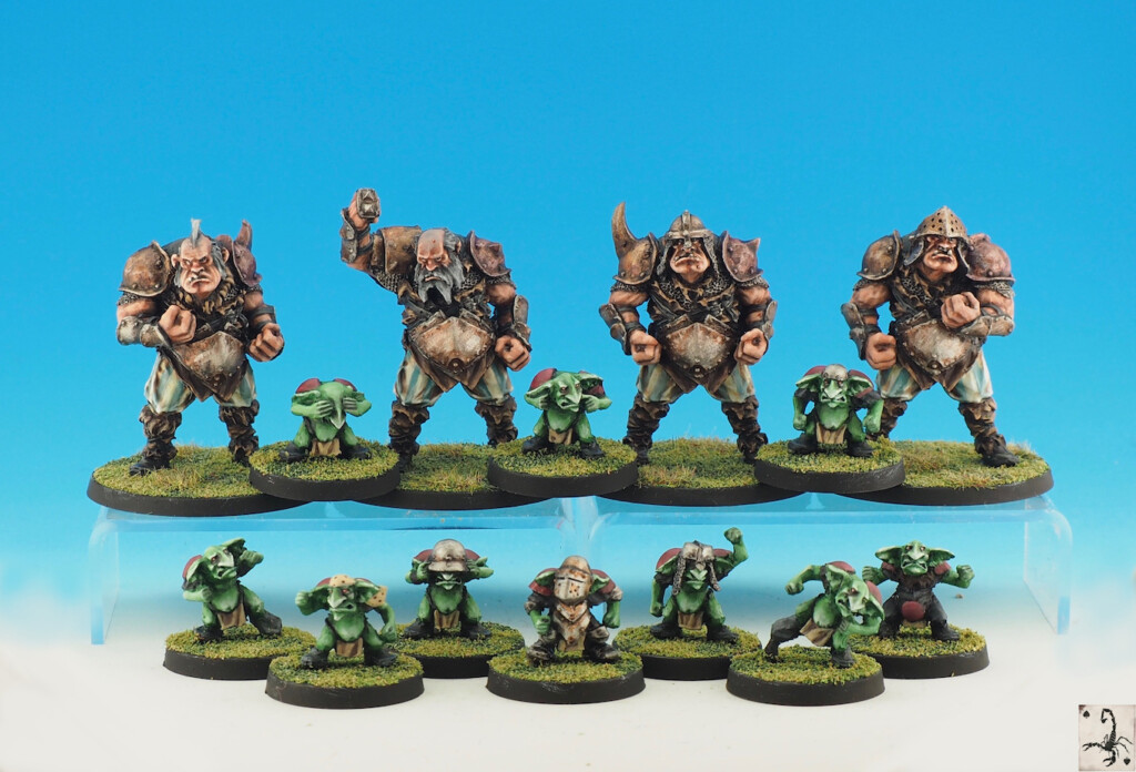 Ogre team | Black Scorpion Miniatures