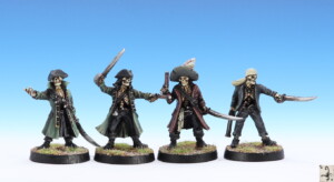 Undead Pirates 1 | Black Scorpion Miniatures