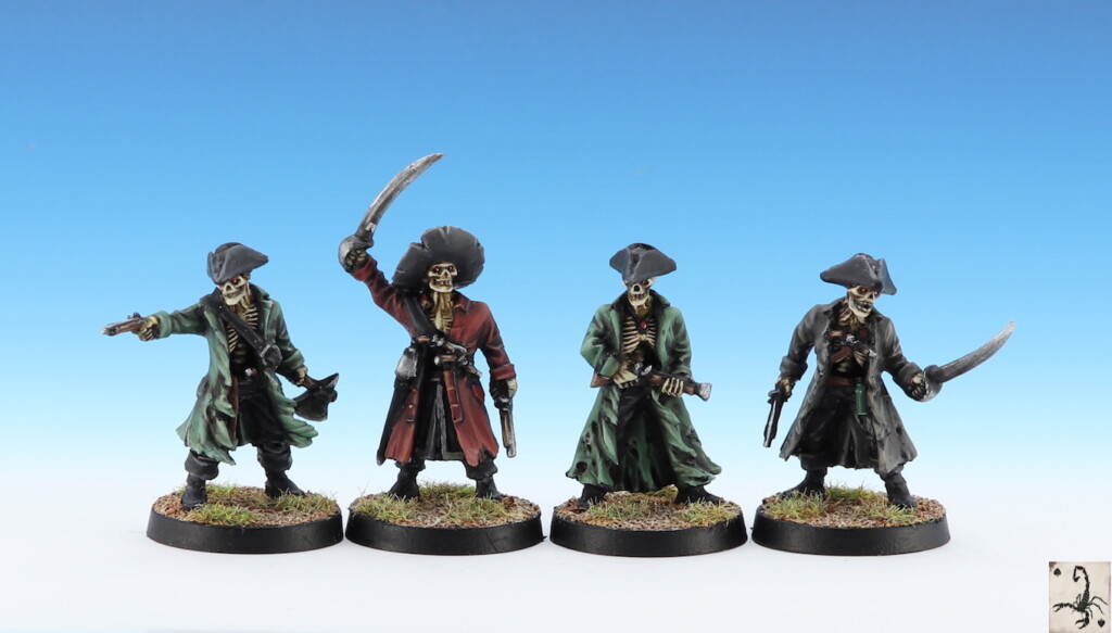 Undead Pirates 3 | Black Scorpion Miniatures