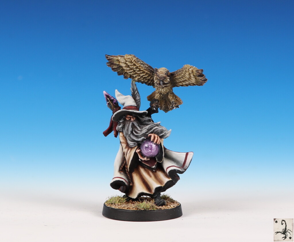 Wizard & Owl | Black Scorpion Miniatures